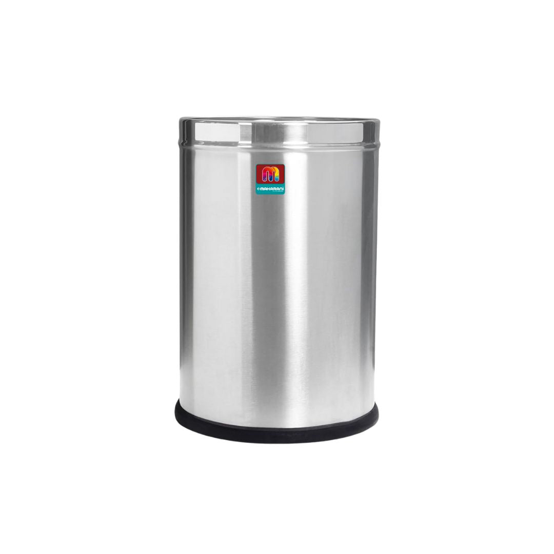 Premium Solid Stainless Steel Dustbin 6 ltr | Rust Resistant | Modern ...